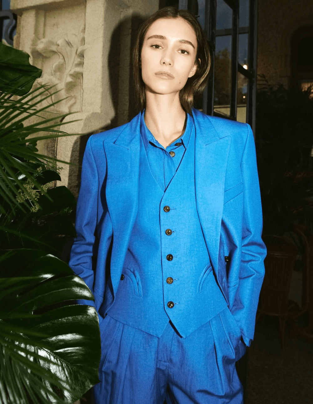 Victoria Beckham Utility Jacket - Bright Indigo – GRACE Melbourne
