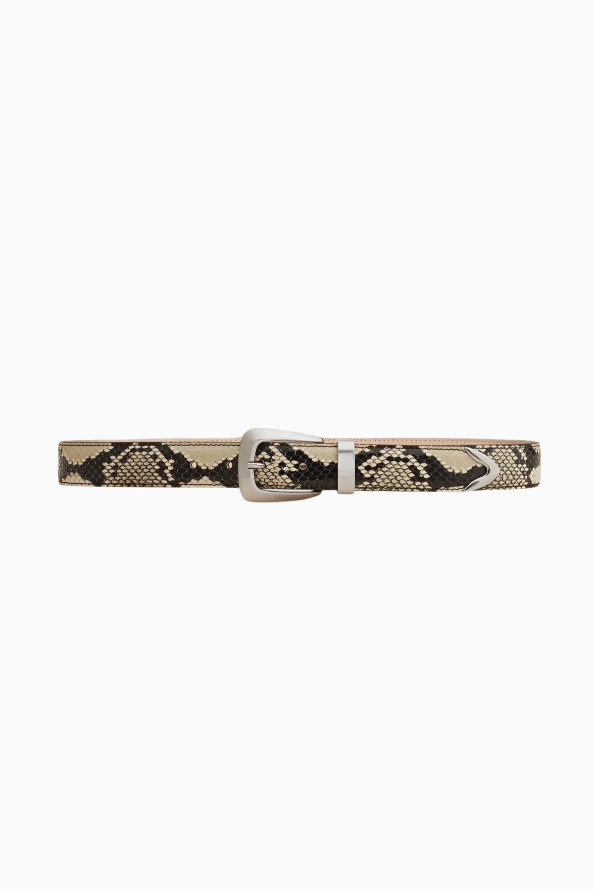 KHAITE Benny Belt - Natural Python/ Silver – GRACE Melbourne