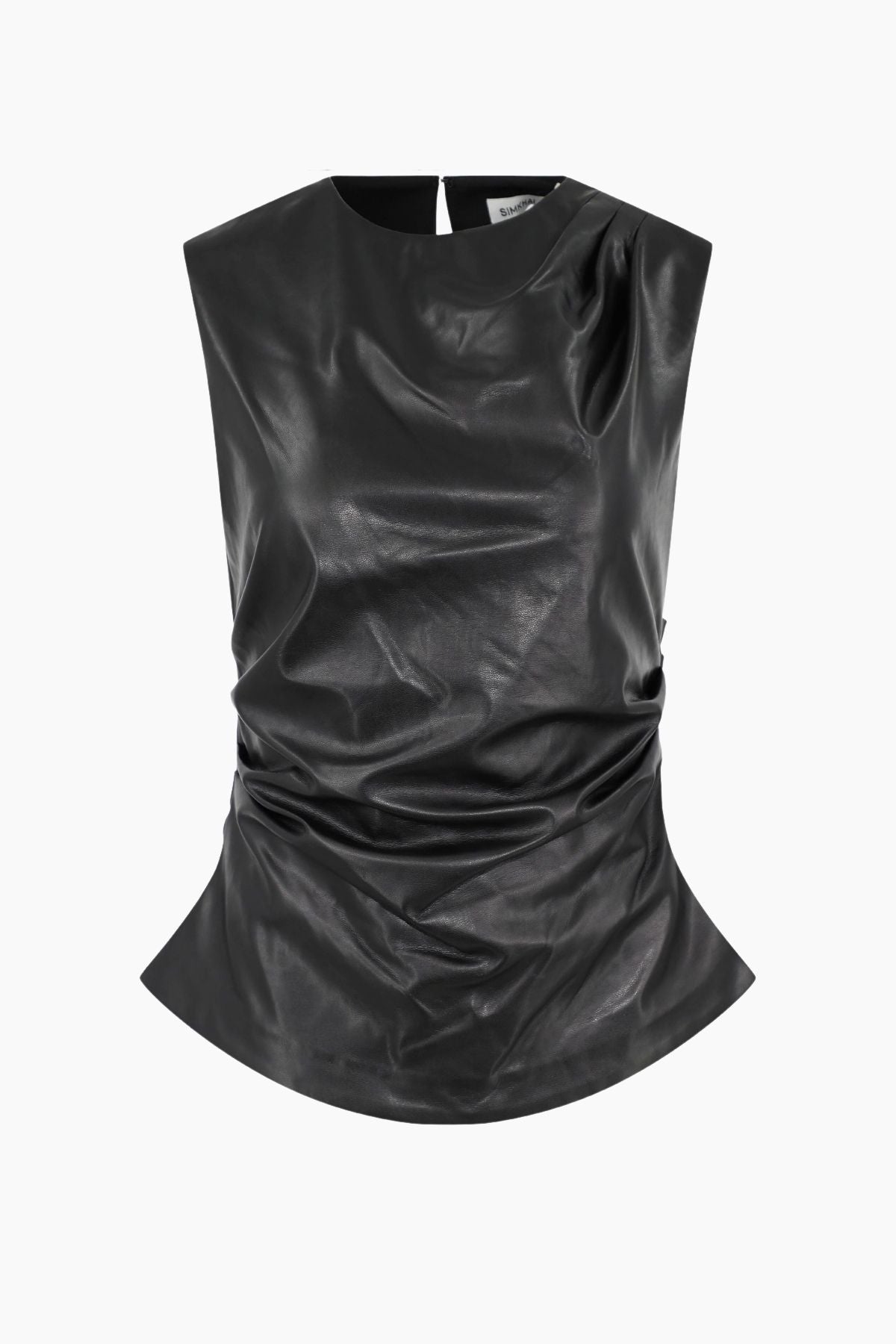 Simkhai Wynter Short Sleeve Draped Top - Black – GRACE Melbourne